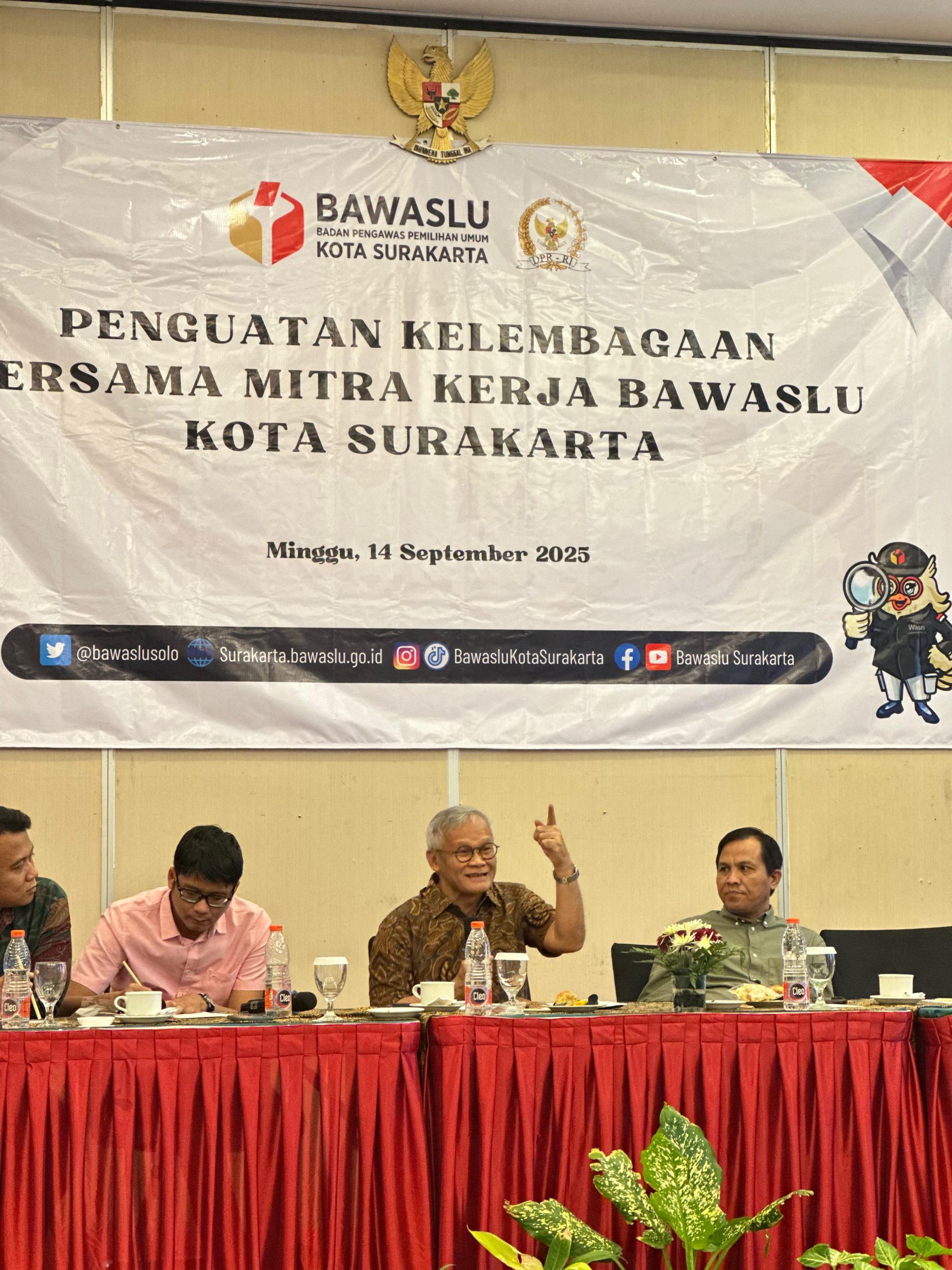 Penguatan Kelembagaan Bersama Mitra Kerja Bawaslu RI dan Bawaslu ...